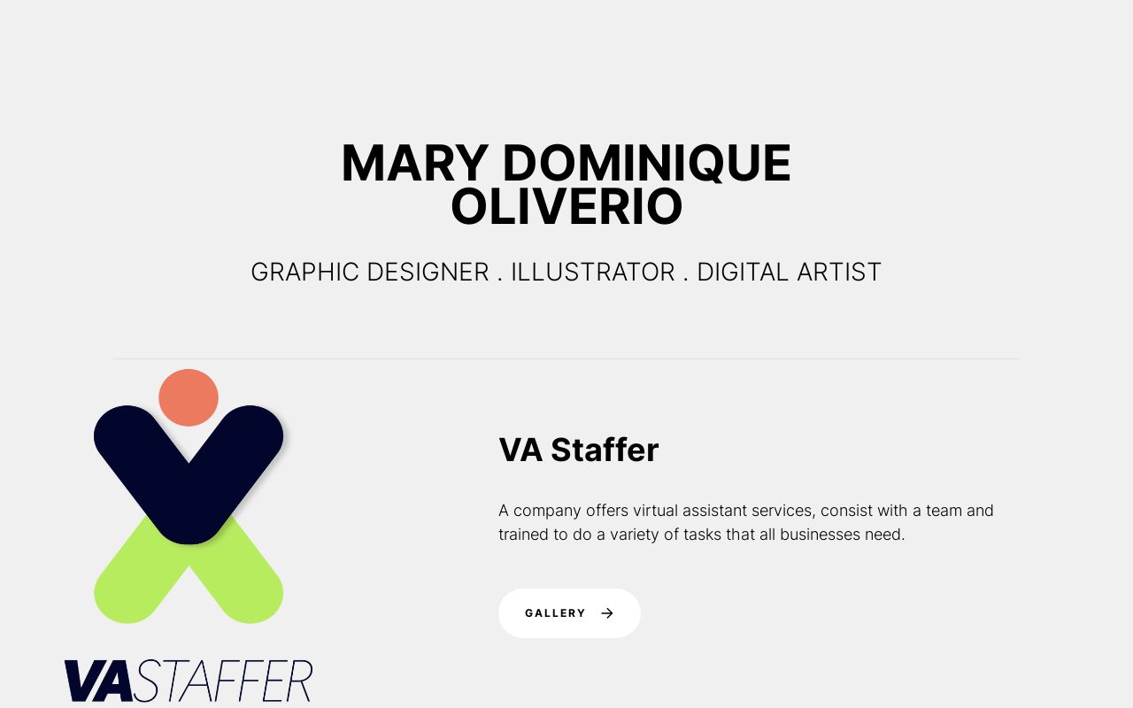 Mary Dominique's Portfolio